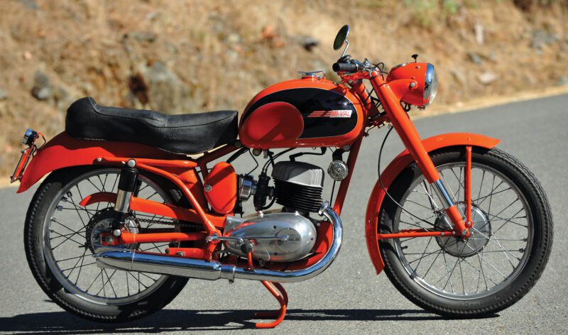 Simply Red: 1955 Mi-Val 175 - Motorcycle Classics